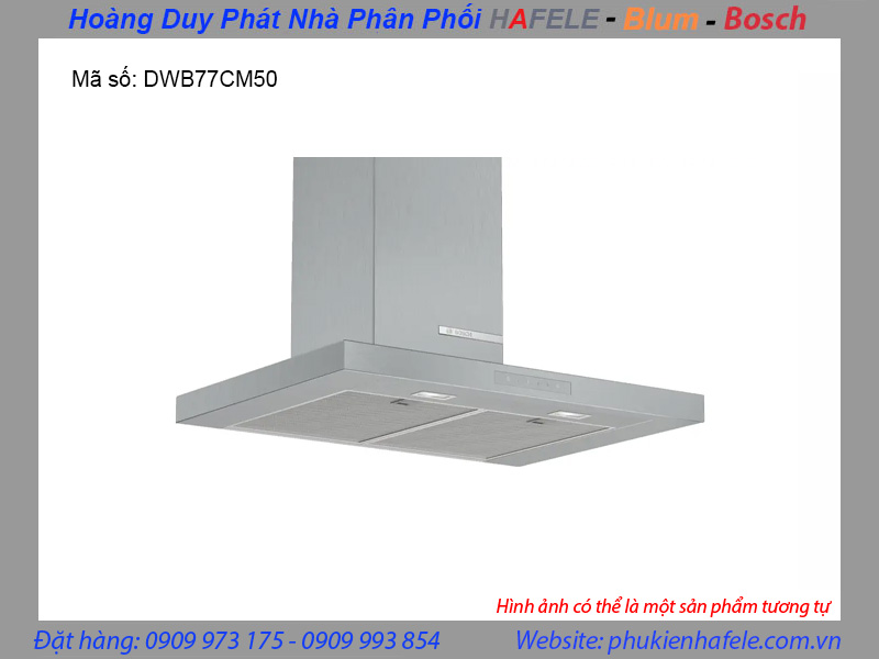 Máy hút mùi Bosch DWB77CM50 Series 6 - Phụ kiện Hafele