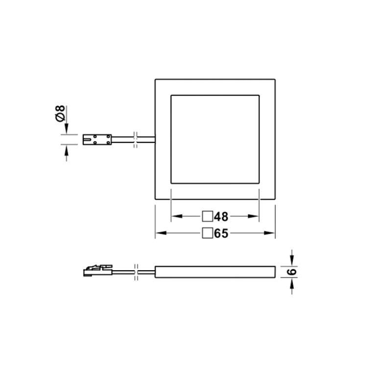 Đèn Led 3036 Hafele 3000K 24V 833.77.180 - Phụ kiện Hafele