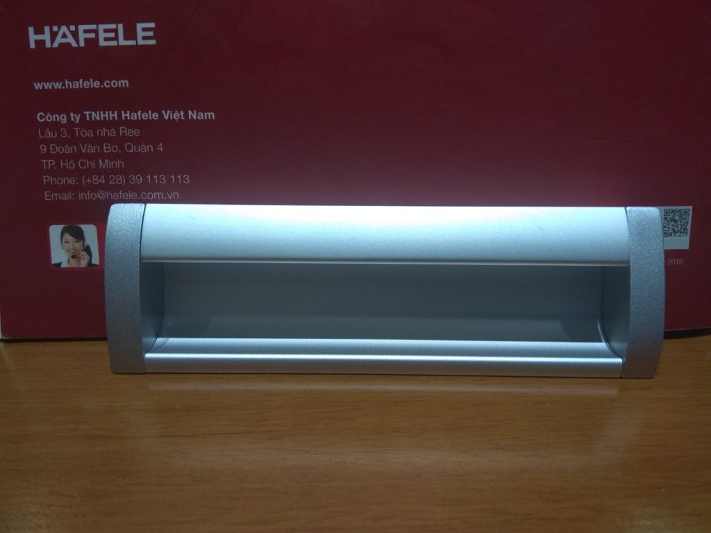 Tay nắm âm 109x44mm Häfele 151.76.921 - Phụ kiện Hafele